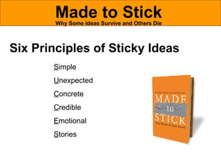 Made To Stick | PPT