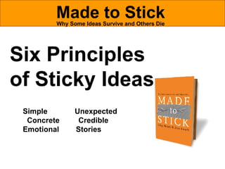 Made To Stick | PPT