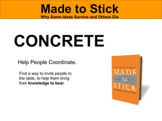 Made To Stick | PPT