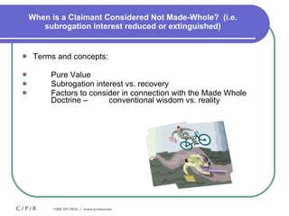Subrogation Presentation: Made Whole Made Simple | PPT
