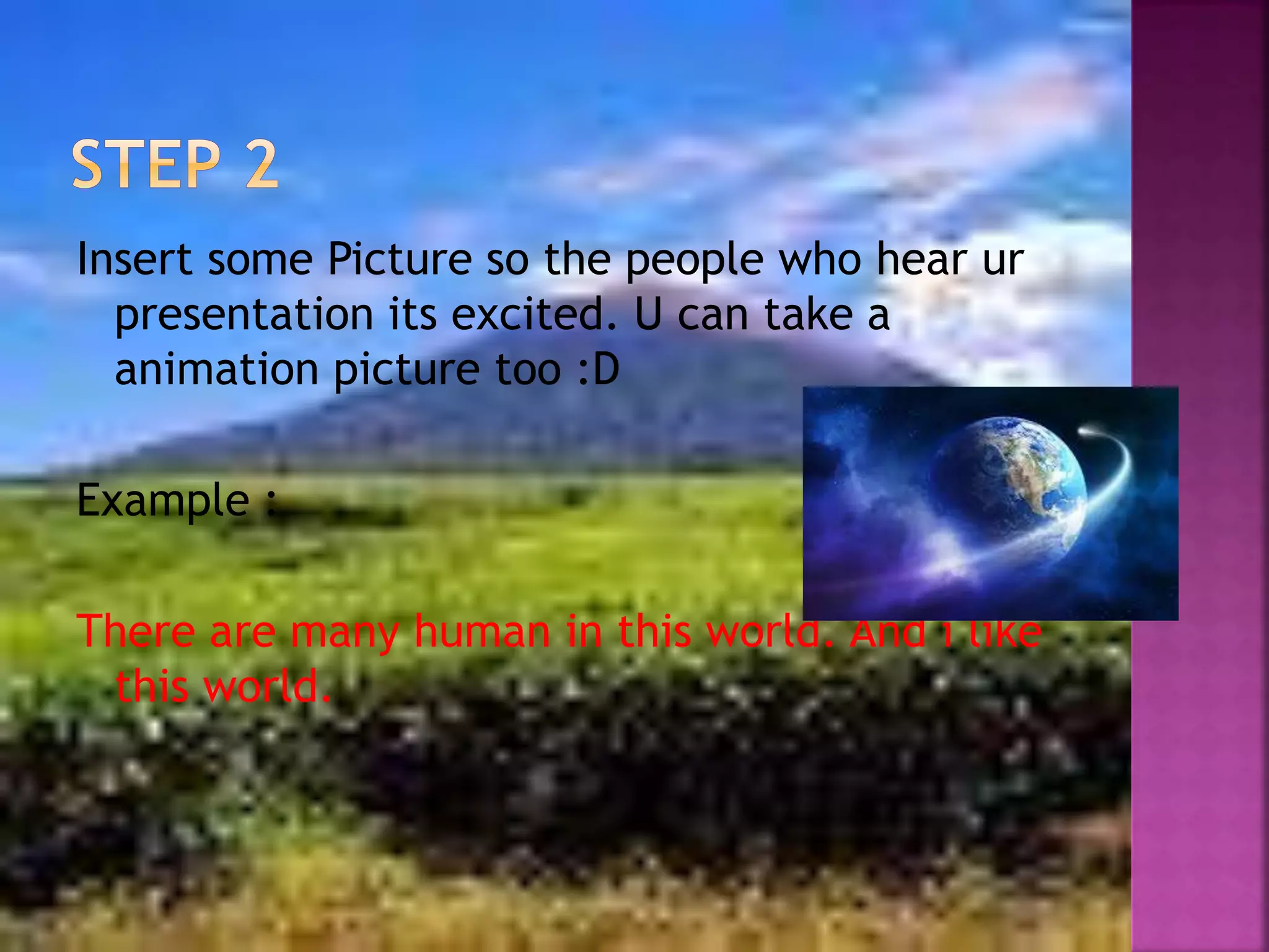 How to make A good presentation slide ? | PPTX | Technology & Computing