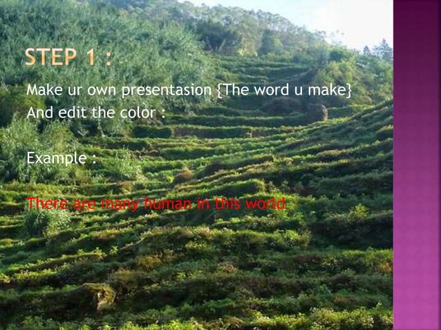 How to make A good presentation slide ? | PPTX | Technology & Computing