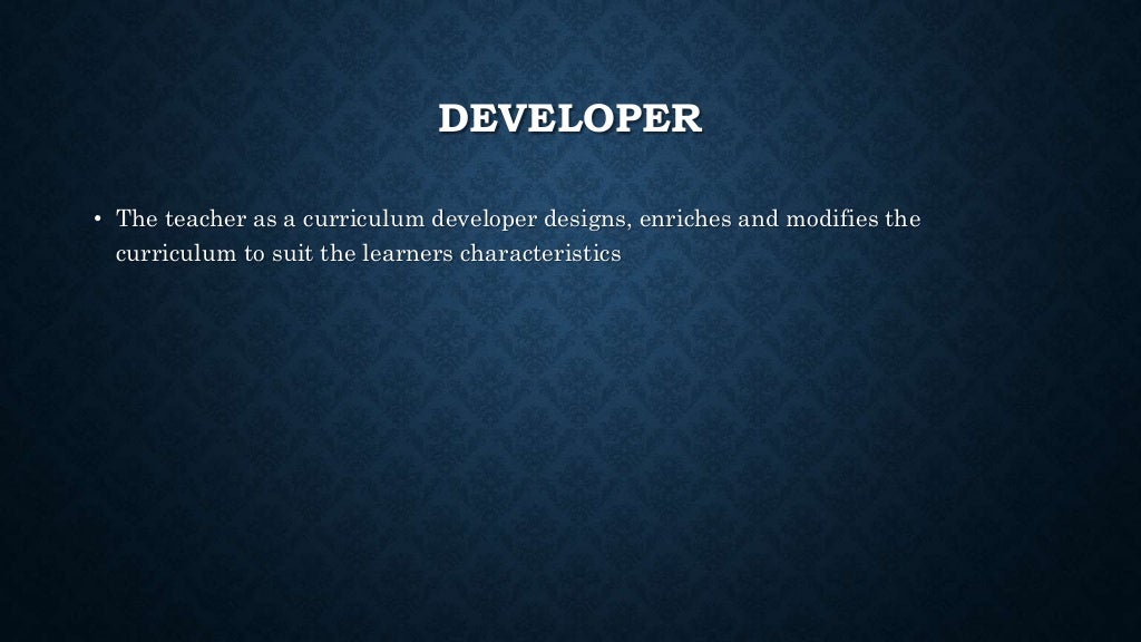 Role Of A Teacher In Curriculum Development At Various Level https role-of-a-teacher-in-curriculum-development-at-various-level-https