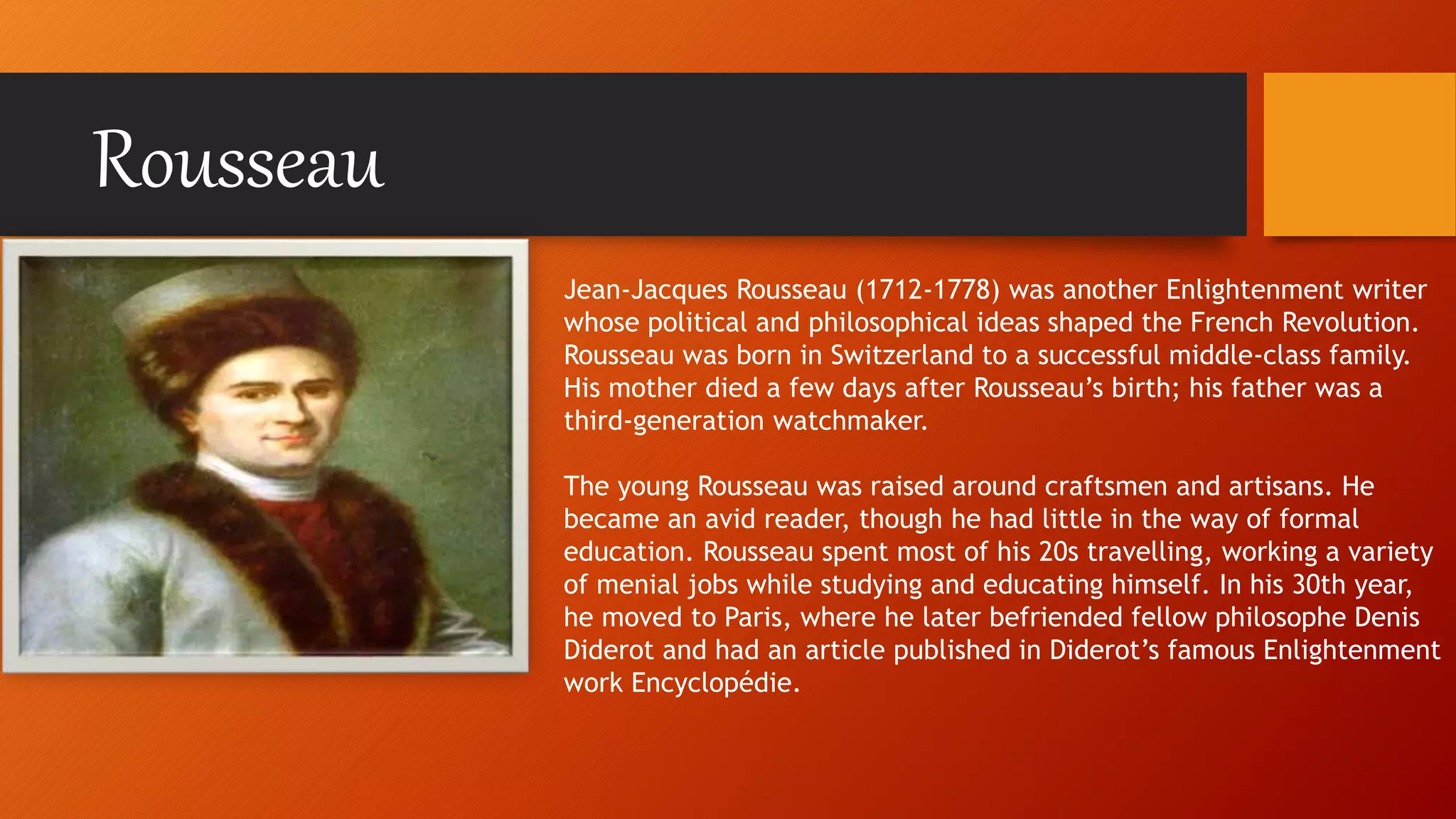 The role of philosophers in french revolution | PPTX