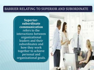 barriers of communication made by Amit tripathi | PPTX