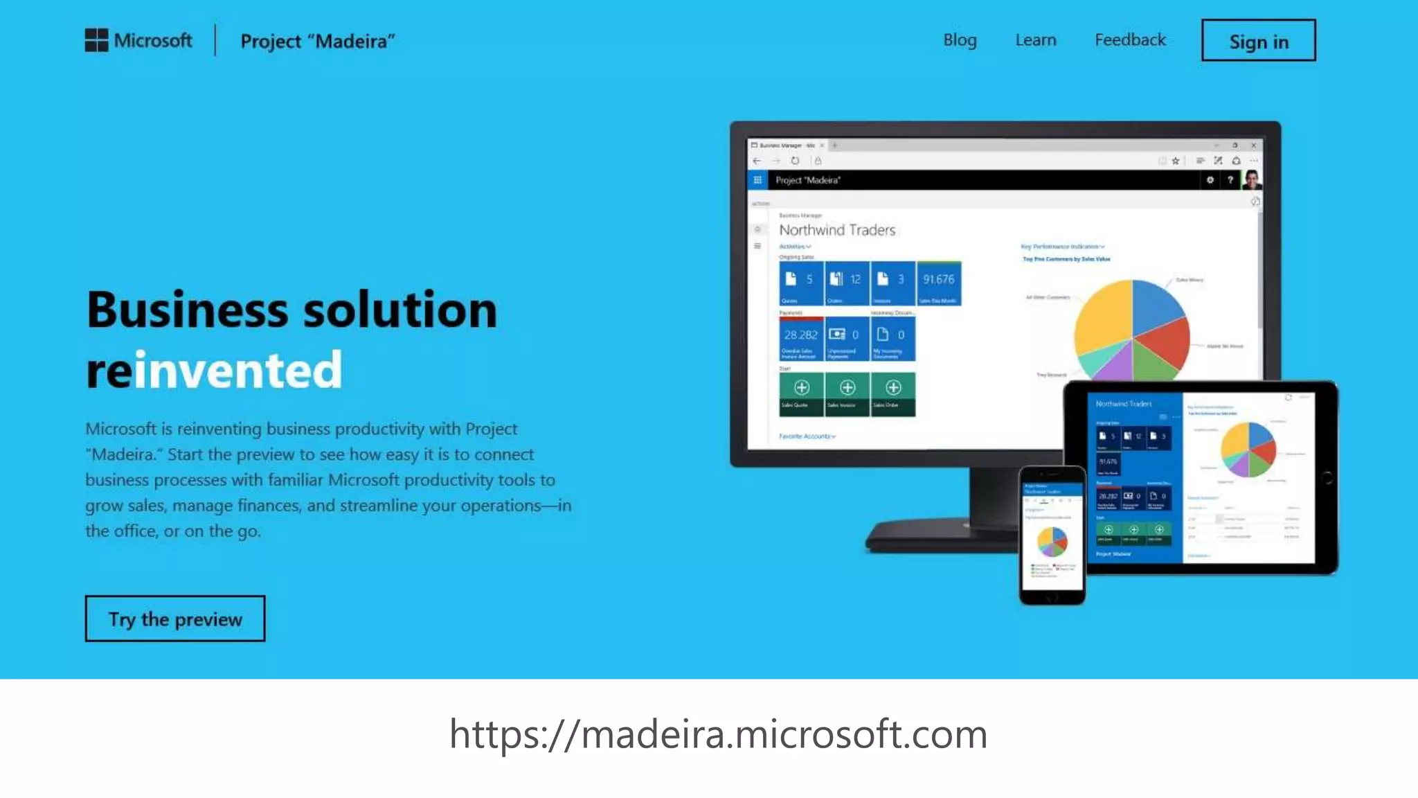 Project "Madeira" preview | PPT