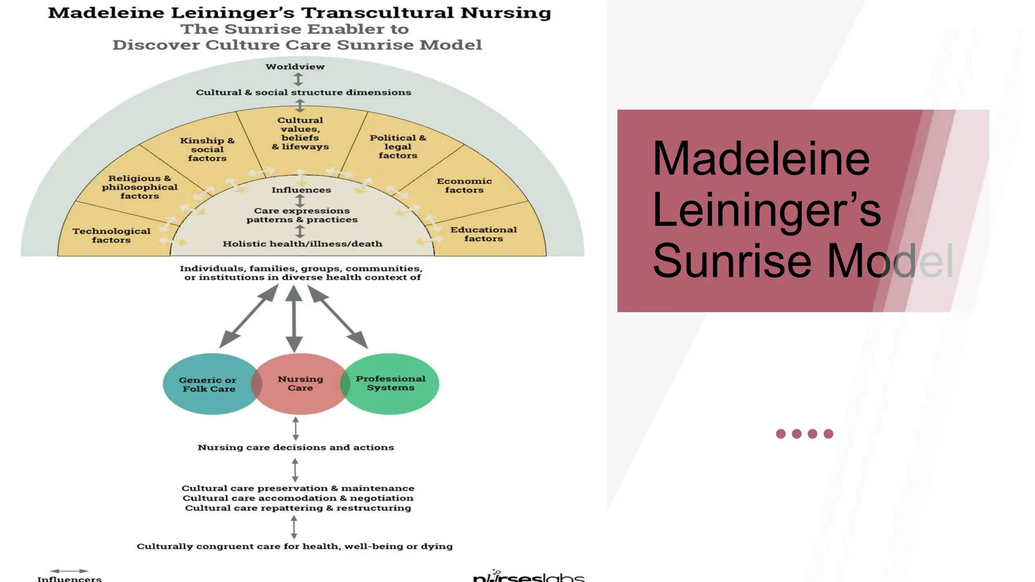 Madeleine Leininger transcultural theory | PPTX