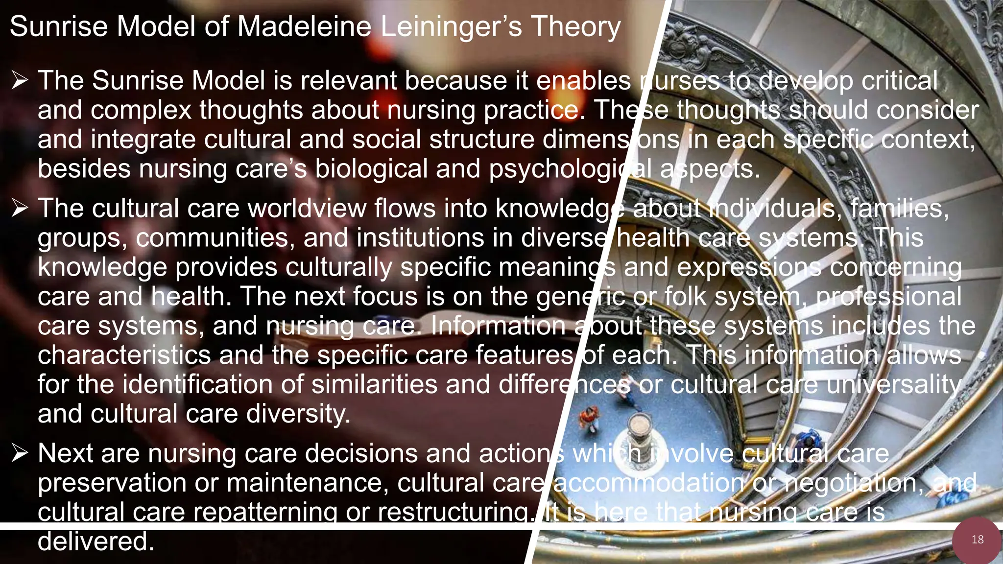 Madeleine Leininger transcultural theory | PPTX