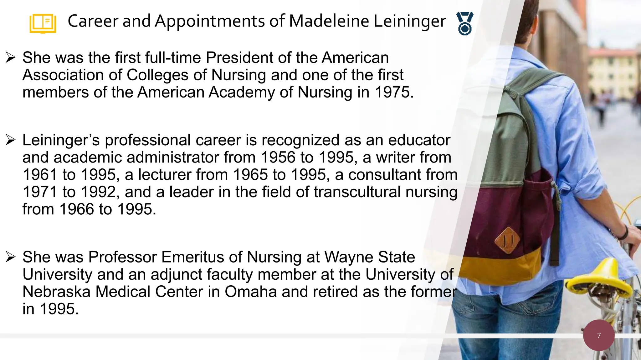 Madeleine Leininger transcultural theory | PPTX