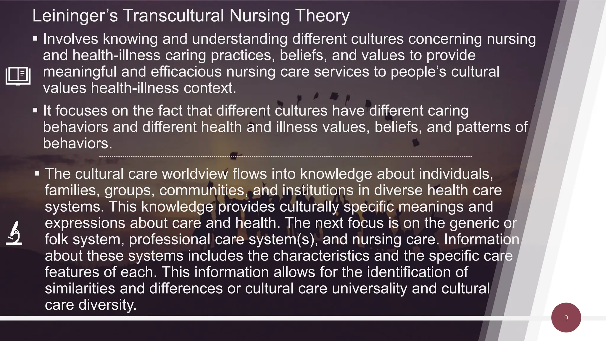 Madeleine Leininger transcultural theory | PPTX