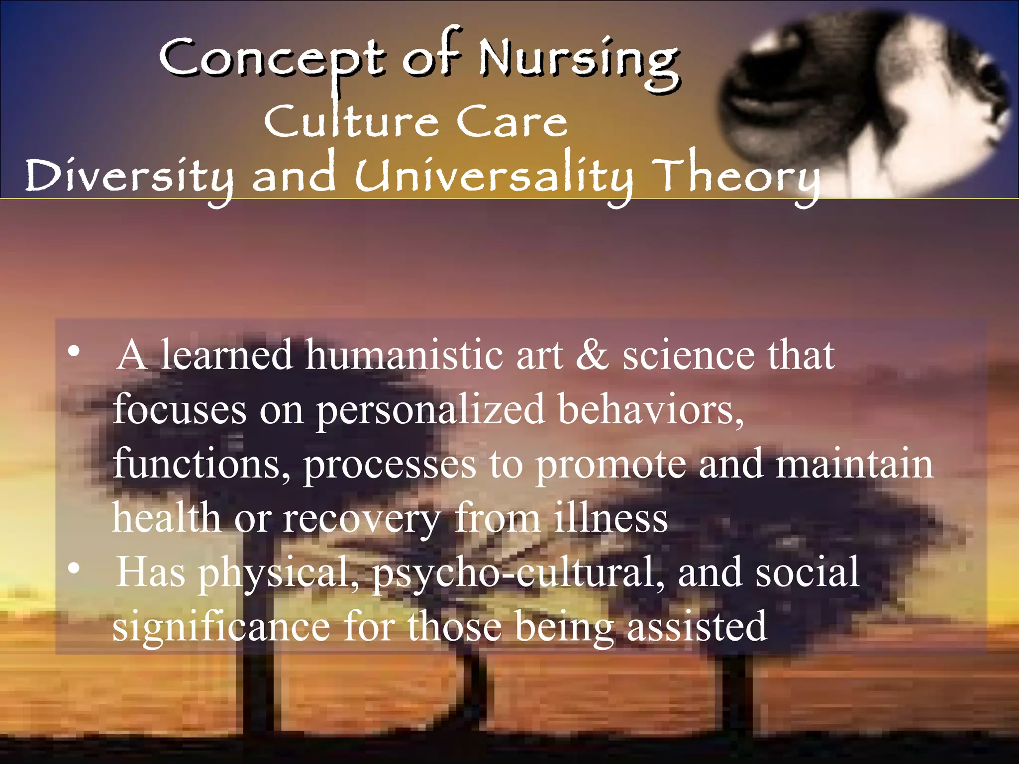 Madeliene leininger?s.sunrise model ppt | PPT