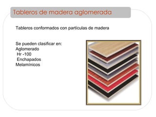 Maderas Reconstituidas | PPT