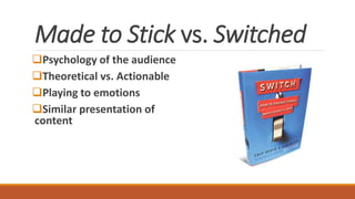 "Made to Stick" Presentation | PPTX