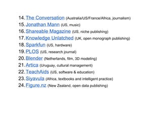 Made With Creative Commons - Open Business Models | PDF