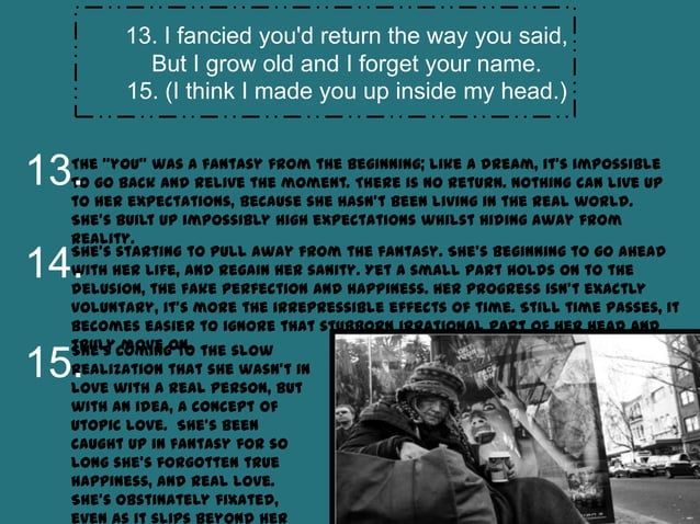 Poetry Presentation. Plath. Mad Girls Love Song | PPTX