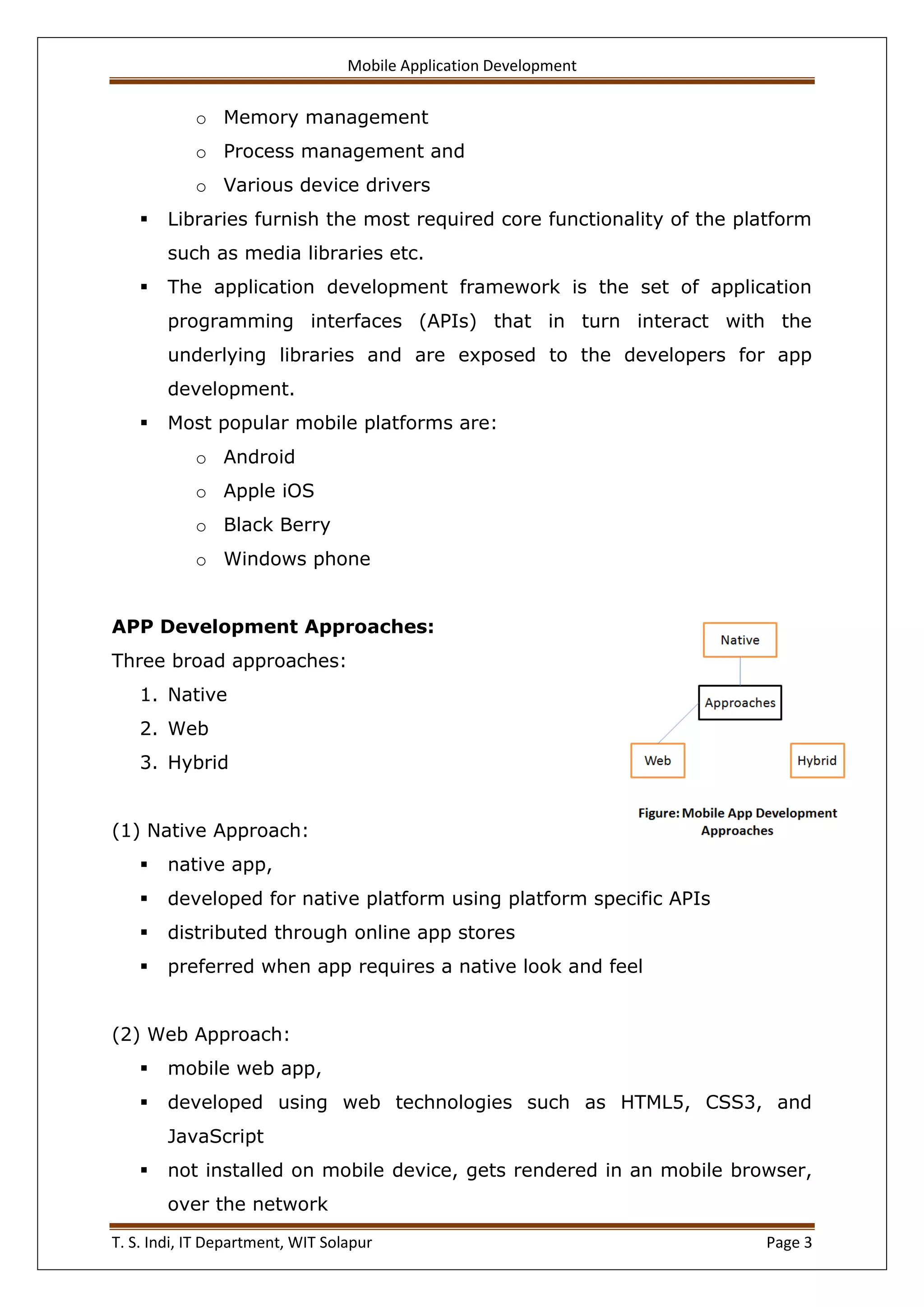 MobileAppDev Handout#1 | PDF