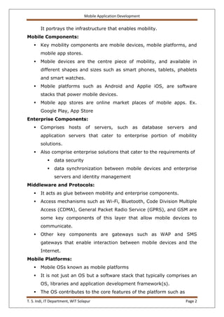 MobileAppDev Handout#1 | PDF