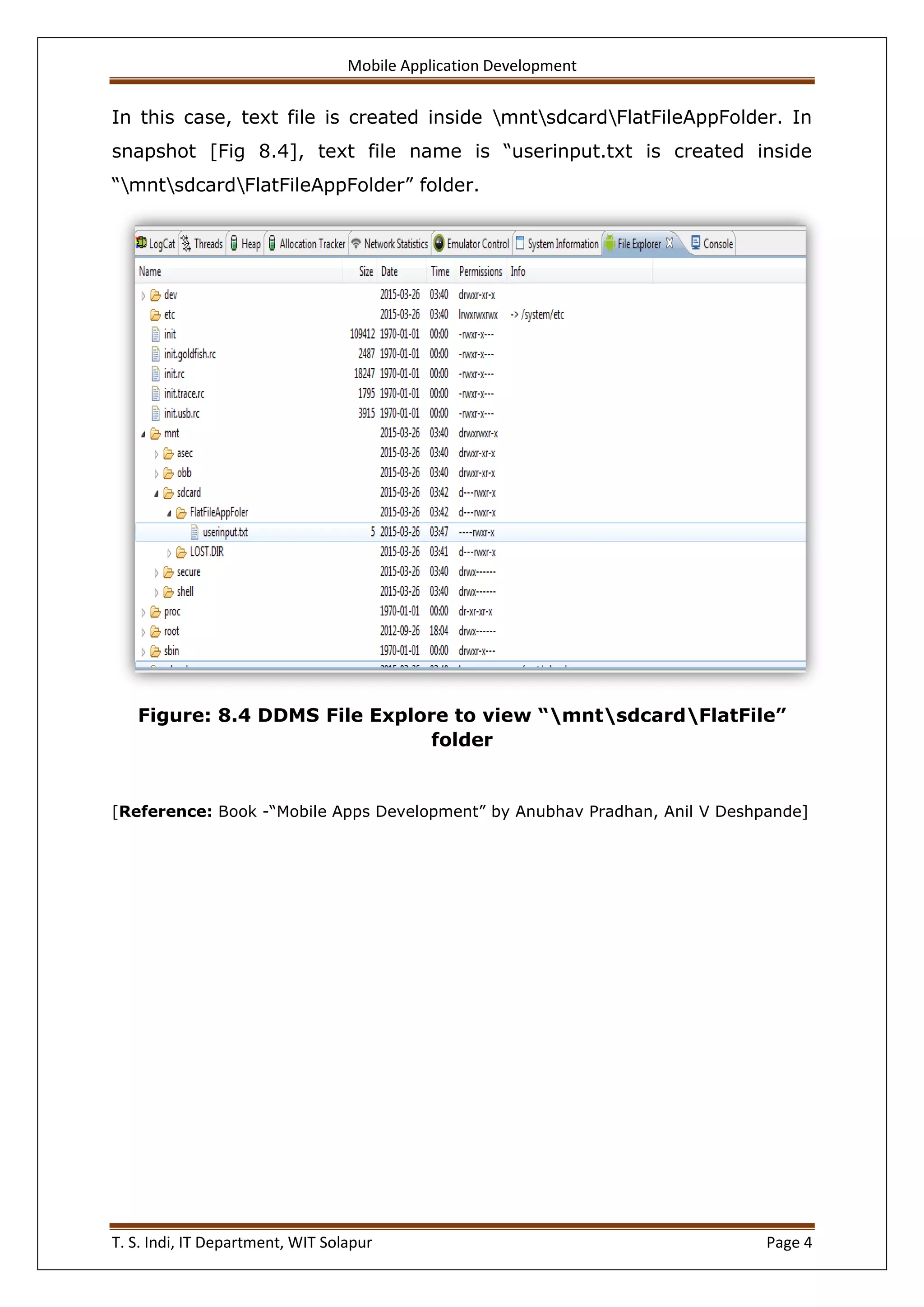 MobileAppDev Handout#8 | PDF