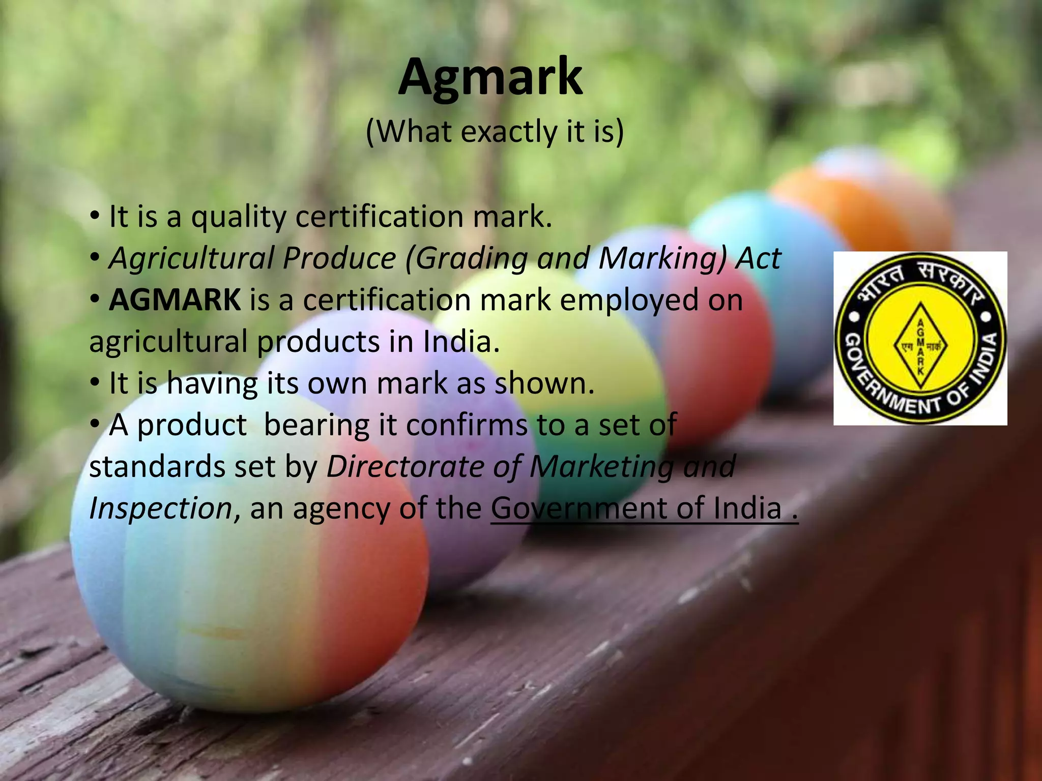 agmark | PPTX