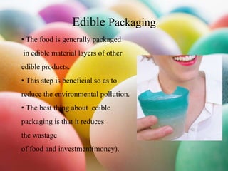 advances in food packaging | PPTX