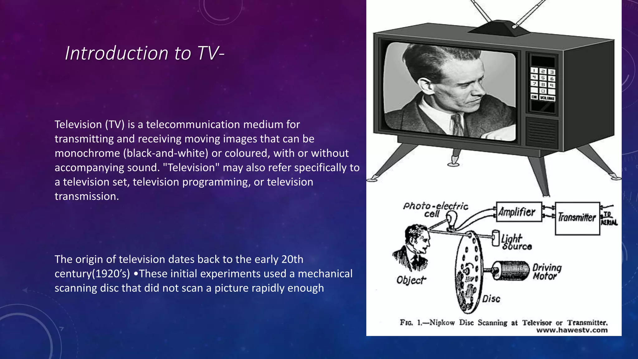 TV- Television | PPTX