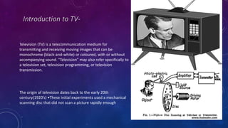 TV- Television | PPTX