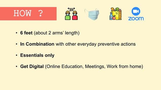Social Distancing & it's Importance | PPT