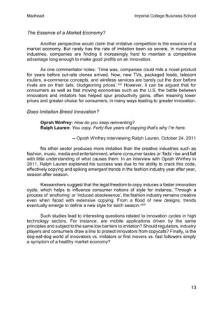 Case study: Copycat business models | PDF