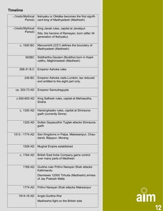 Madhesh/Tarai Profile | PDF | Asia Travel | Travel Locations