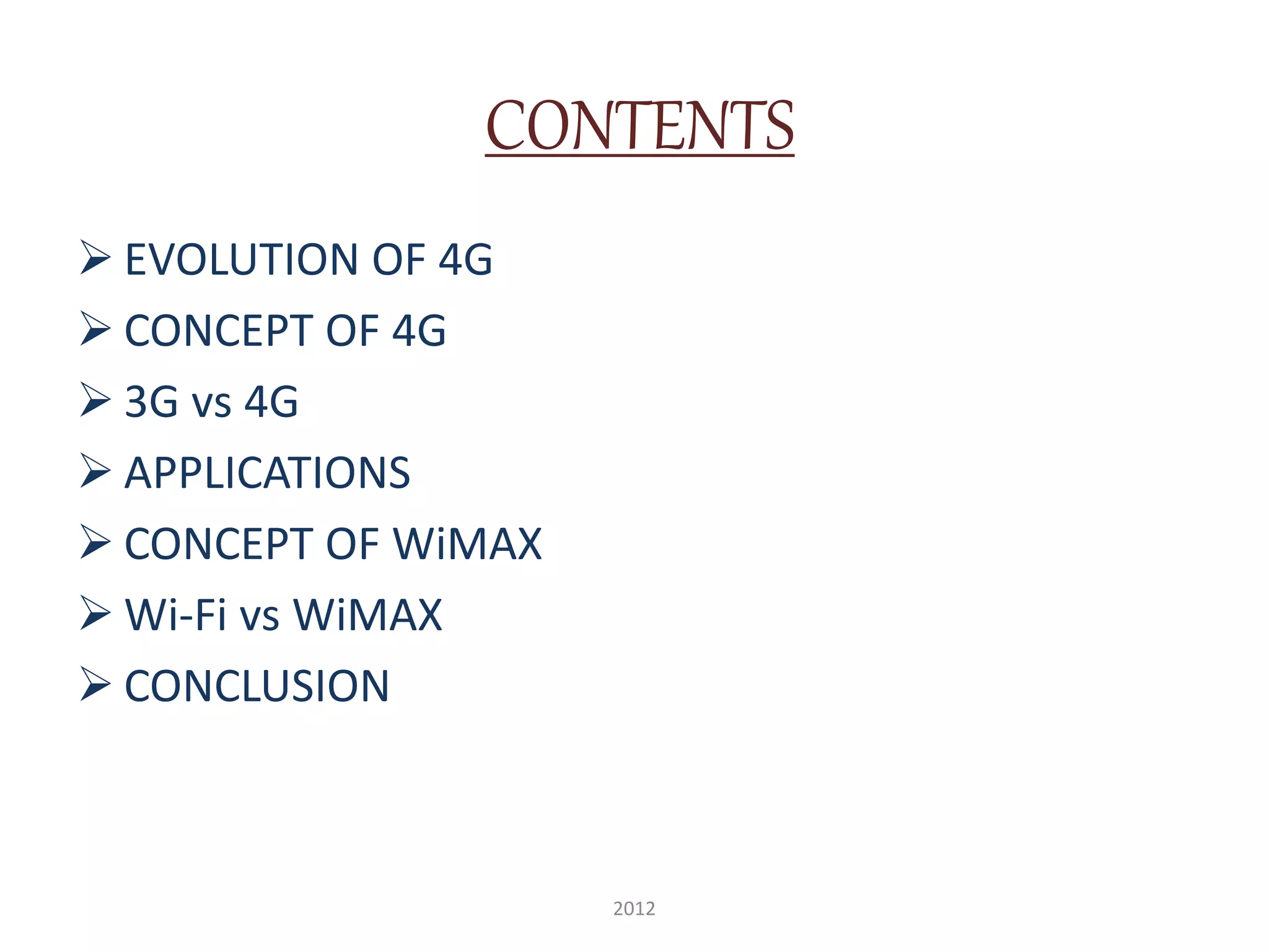 4G technology | PPTX