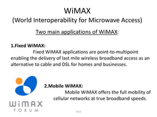 4G technology | PPTX
