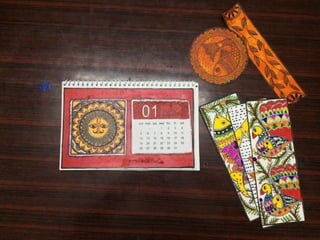 Madhubani Art Project for basics of Indian painting | PPT