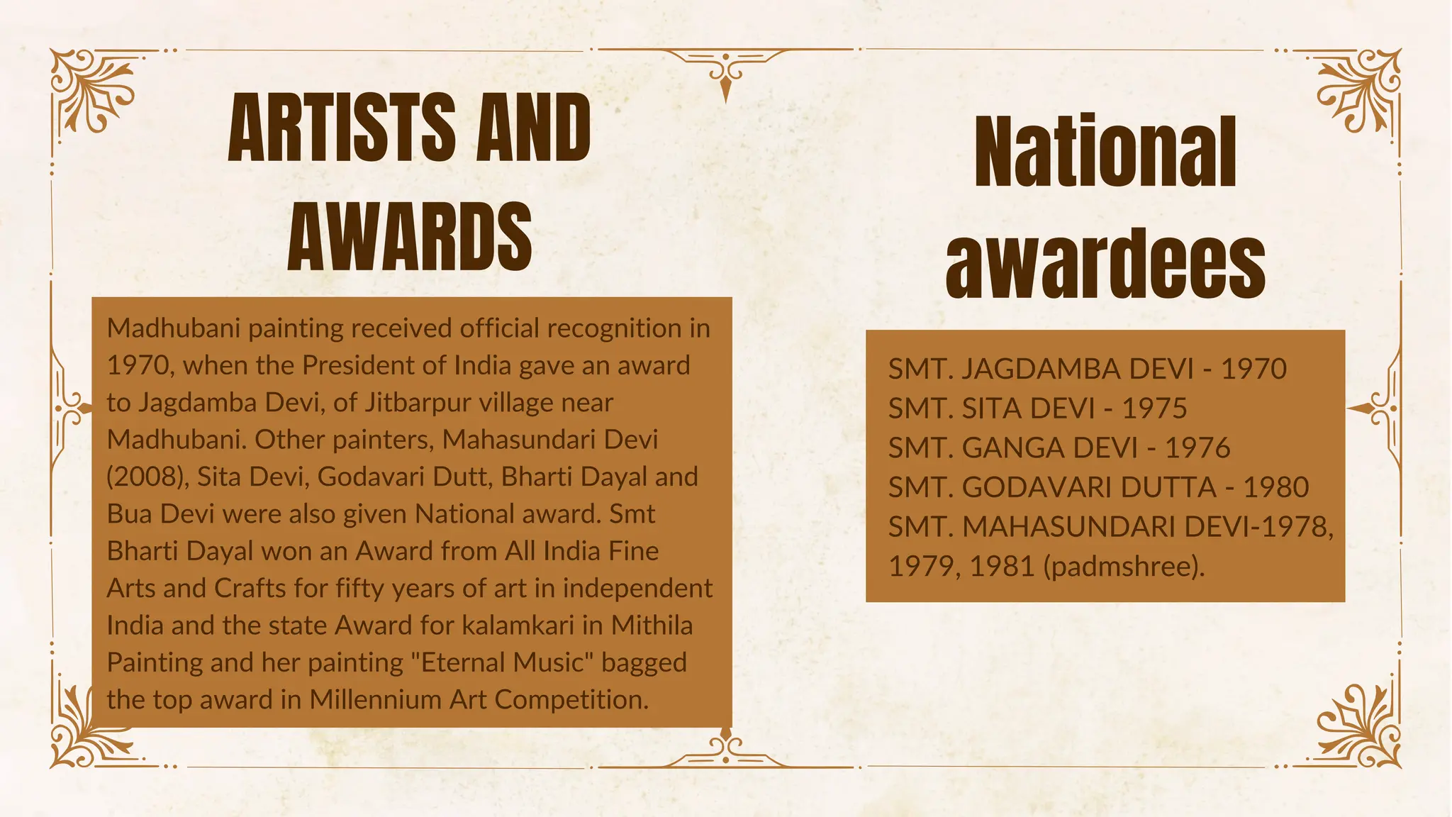 MADHUBANI/MITHILA Painting presentation .pdf