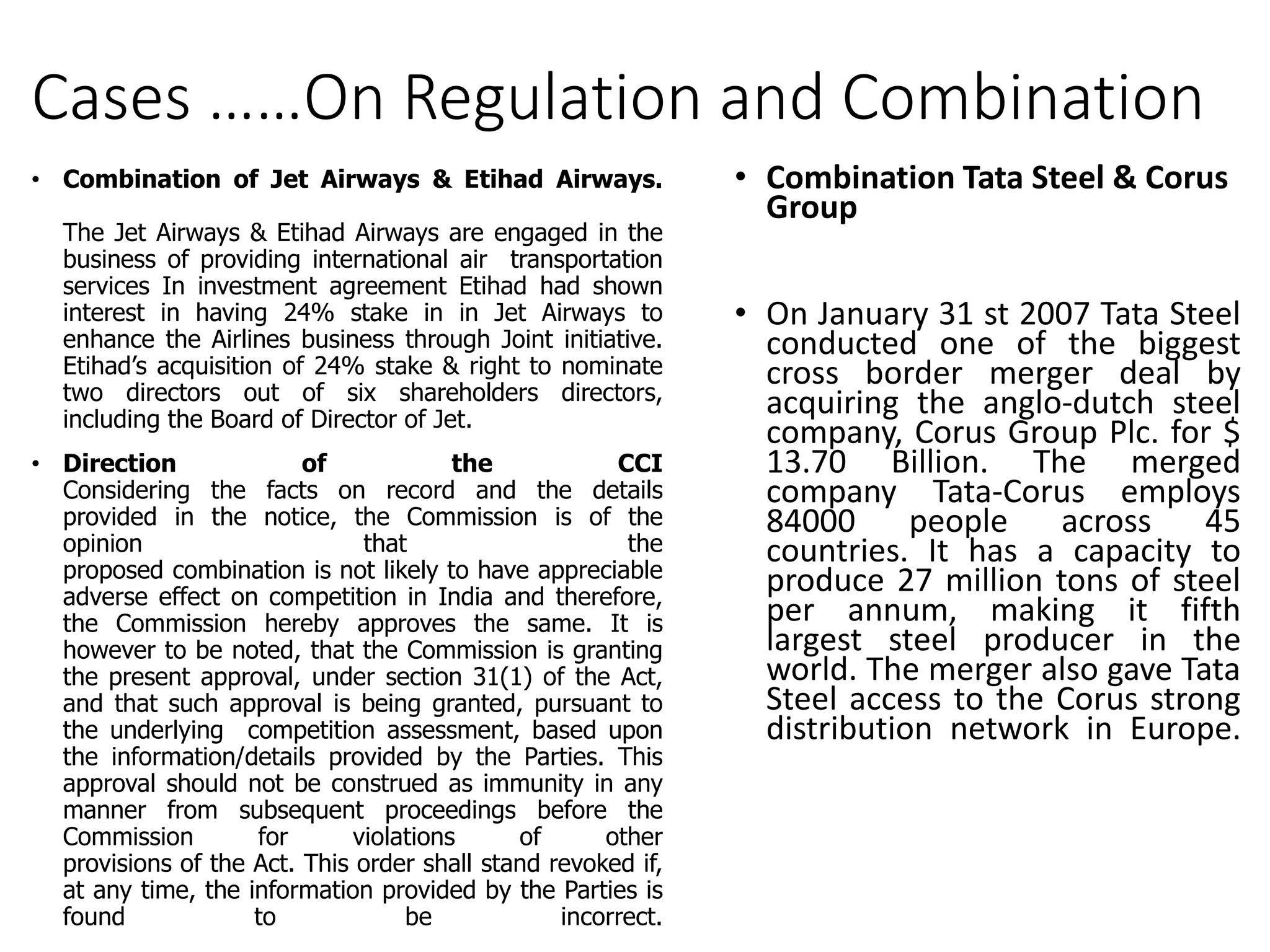 COMPETITION ACT, 2002 | PDF