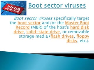 Madhu Devi ppt(computer virus and its management).pptx | Operating ...
