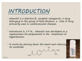 atenolol | PPTX