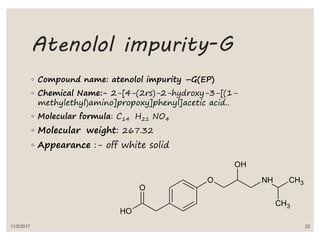 atenolol | PPTX