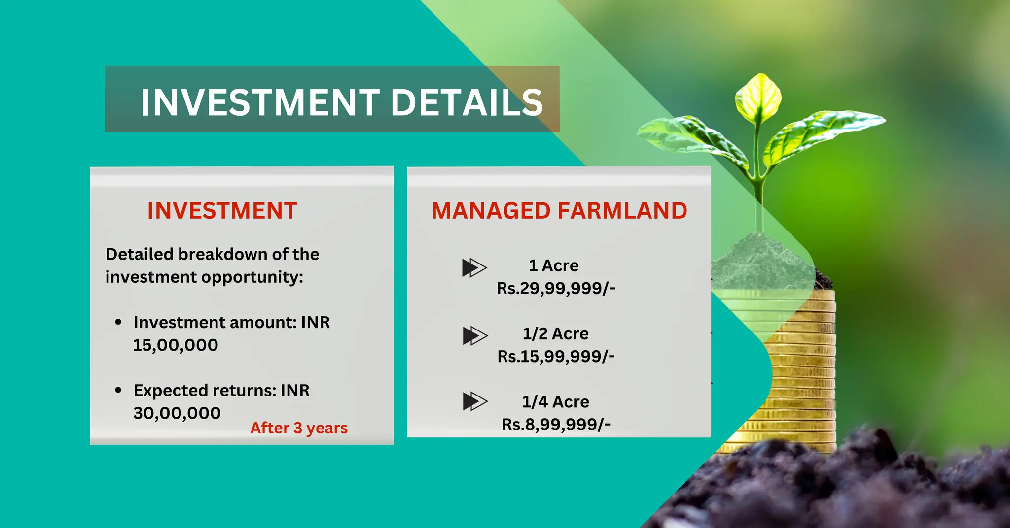 (MADHUGIRI MANAGED FARM LAND BROCHURES)) | PPT