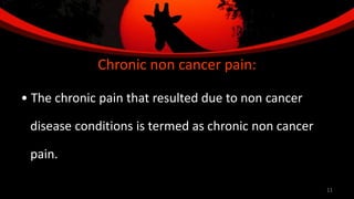 Types of pain and assessment of pain | PPTX