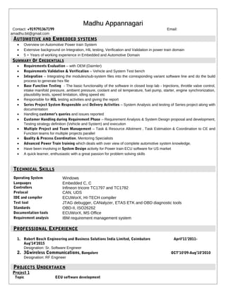 Madhu_resume | DOC