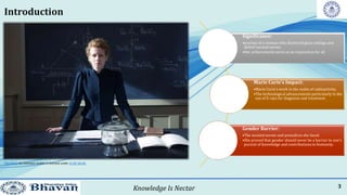 Madame Curie project and presentation on school | PPTX