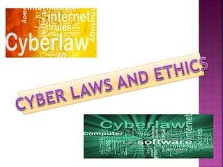 Cyber Law And Ethics | PPTX