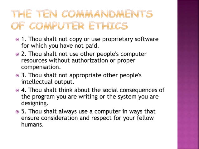 Cyber Law And Ethics | PPTX