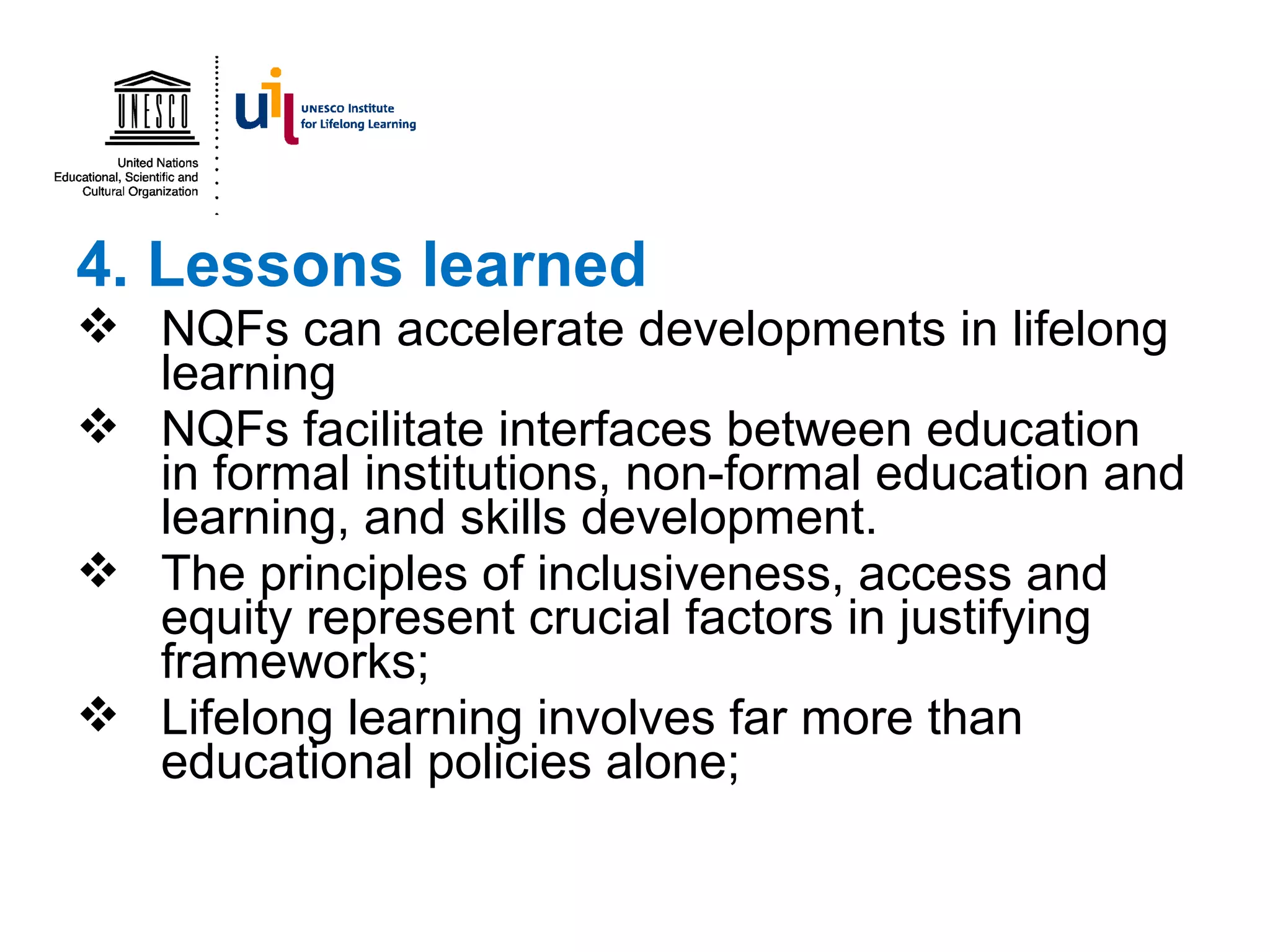 Realising UNESCO’s vision of lifelong learning | PPT | Free Download