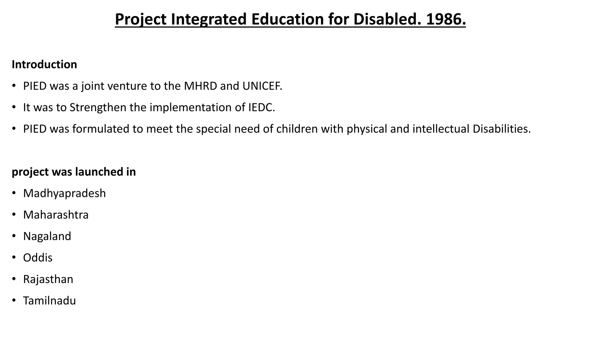 Inclusive education integrated education for disabled children | PPTX