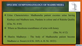 AYURVEDA FOR PREVENTION OF LIFE STYLE DISORDERS W.S.R. TO MADHUMEHA ...