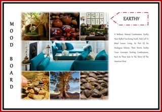 Earthy Mood Board | PPT