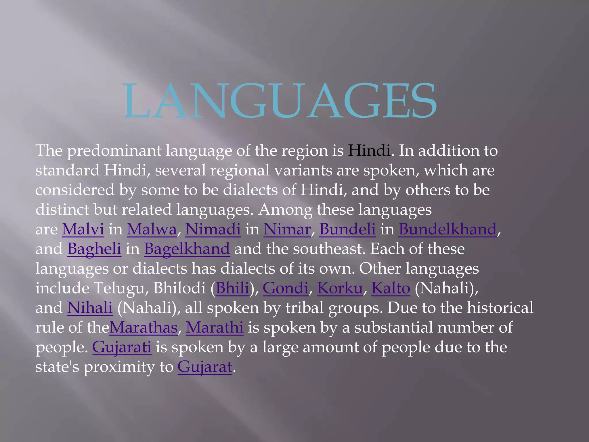 Madhya pradesh | PPTX