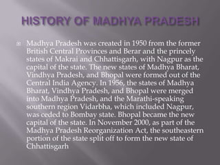 Madhya pradesh | PPTX