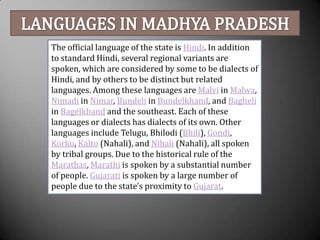 Madhya pradesh | PPTX